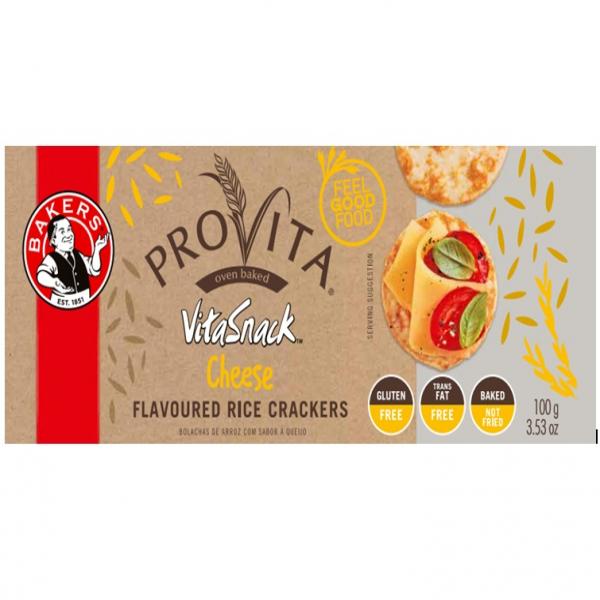 PROVITA CHEESE FLAVOURED RICE CRACKERS | สำนักงานคณะกรรมการกลางอิสลาม ...