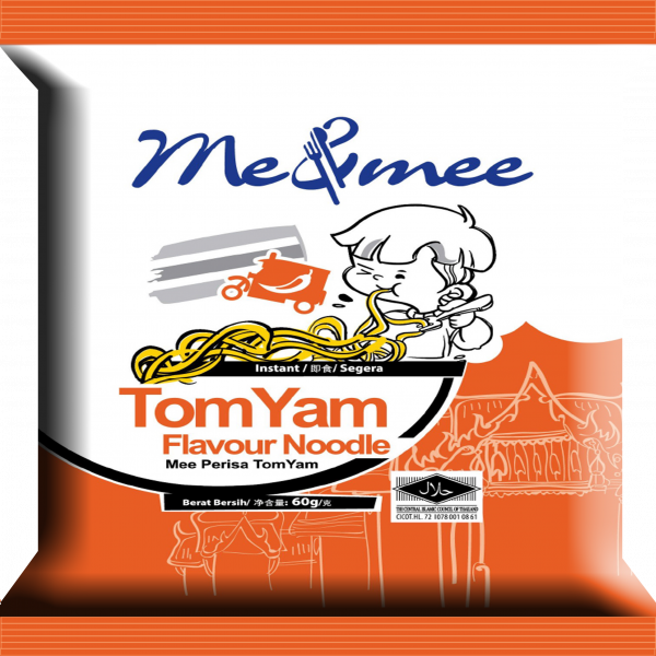 me & mee Instant Tom Yam Flavour Noodle | สำนักงานคณะกรรมการกลางอิสลาม ...