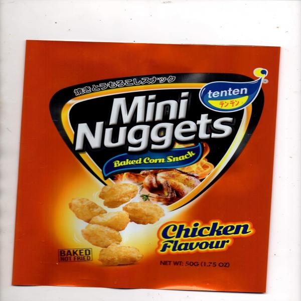 MINI NUGGETS BAKED CORN SNACK CHICKEN FLAVOUR (TENTEN BRAND) | The ...