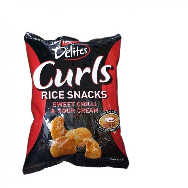 Delites Curls Sweet Chilli and Sour Cream Flavour | The Central Islamic ...