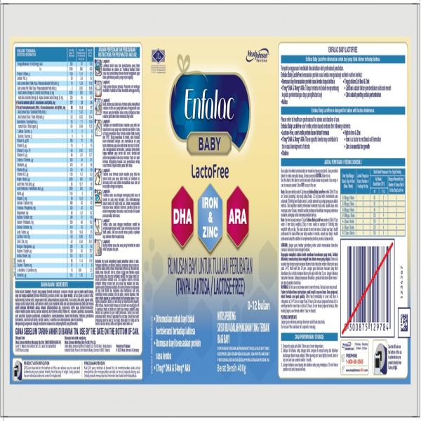 ENFALAC BABY LACTOFREE | สำนักงานคณะกรรมการกลางอิสลามแห่งประเทศไทย